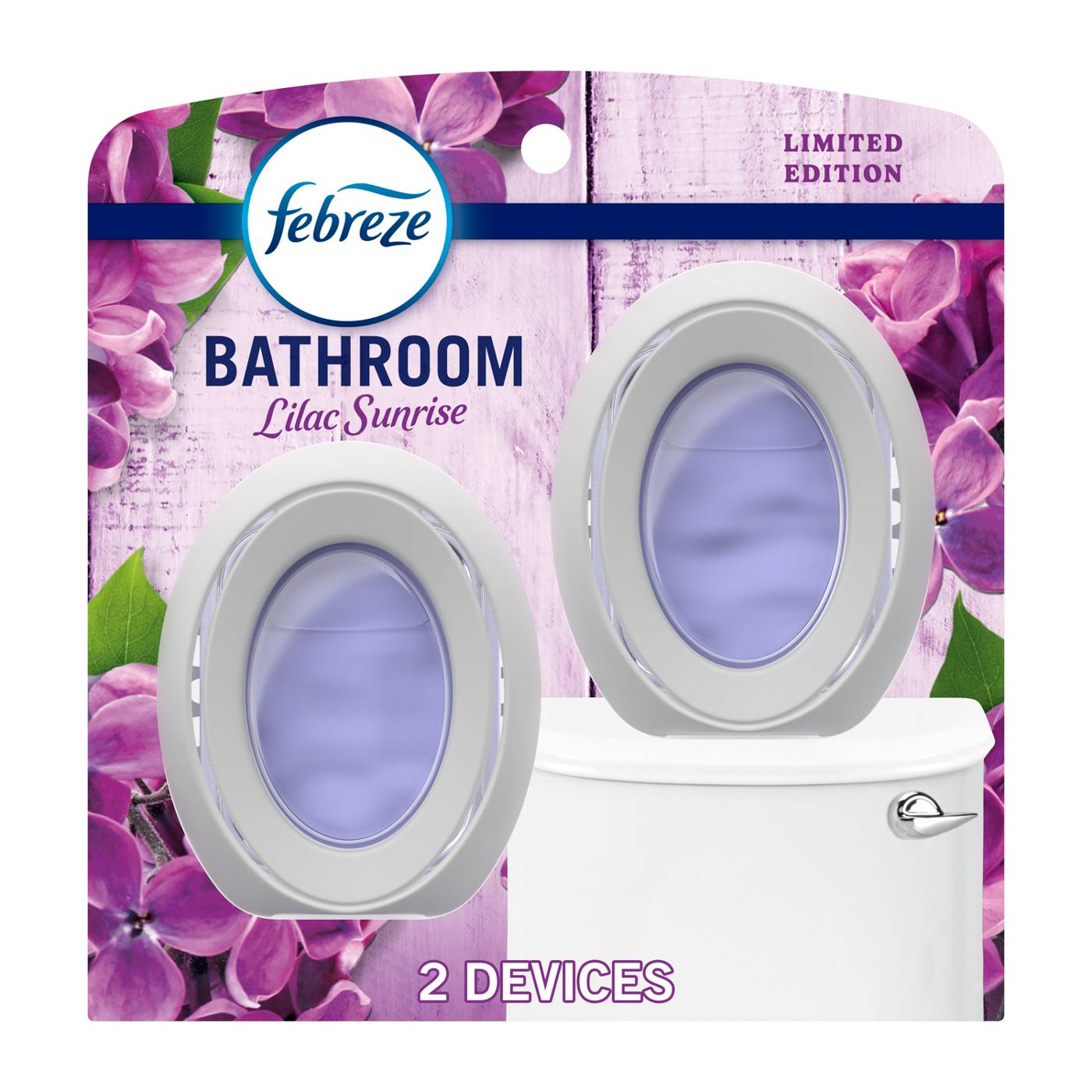 Febreze Bathroom Air Freshener - Lilac Sunrise - Shop Air fresheners at ...