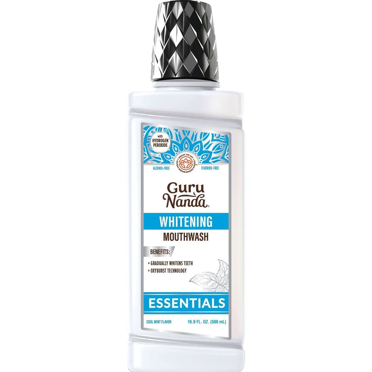 Guru Nanda Whitening Mouthwash - Cool Mint Flavor - Shop Mouthwash at H-E-B