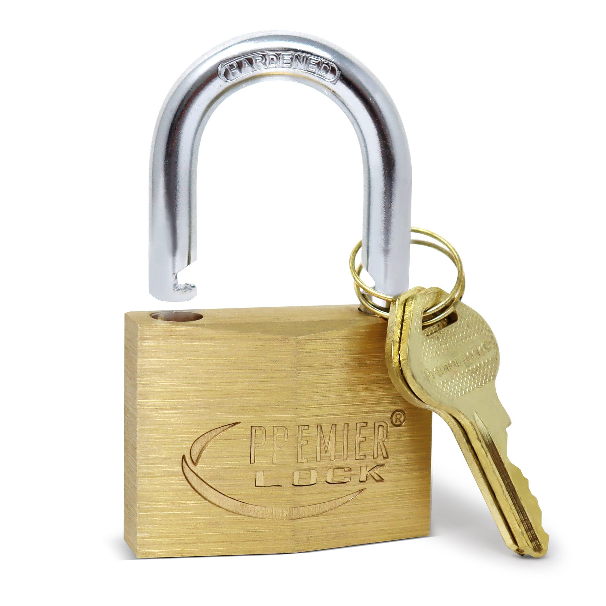 Premier Lock Solid Brass Lock with 2 Keys - Shop Locks & keys at H-E-B