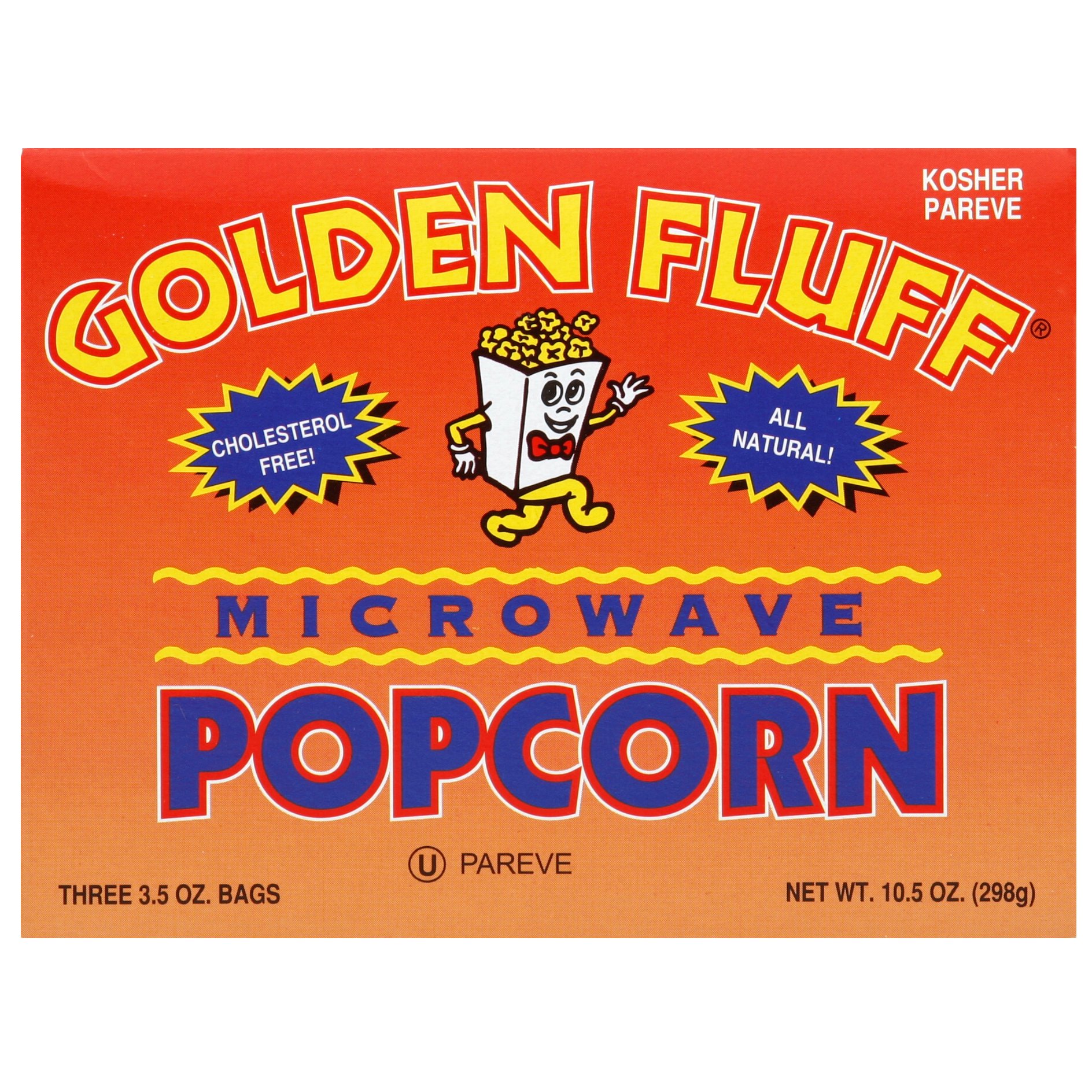 Golden Fluff Kosher Microwave Popcorn - Shop Popcorn at H-E-B