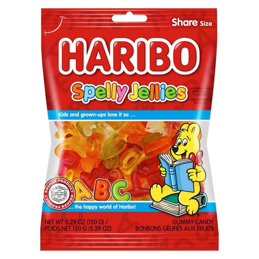 Haribo Kosher Spelly Jellies Share Size Bag - Shop Candy at H-E-B