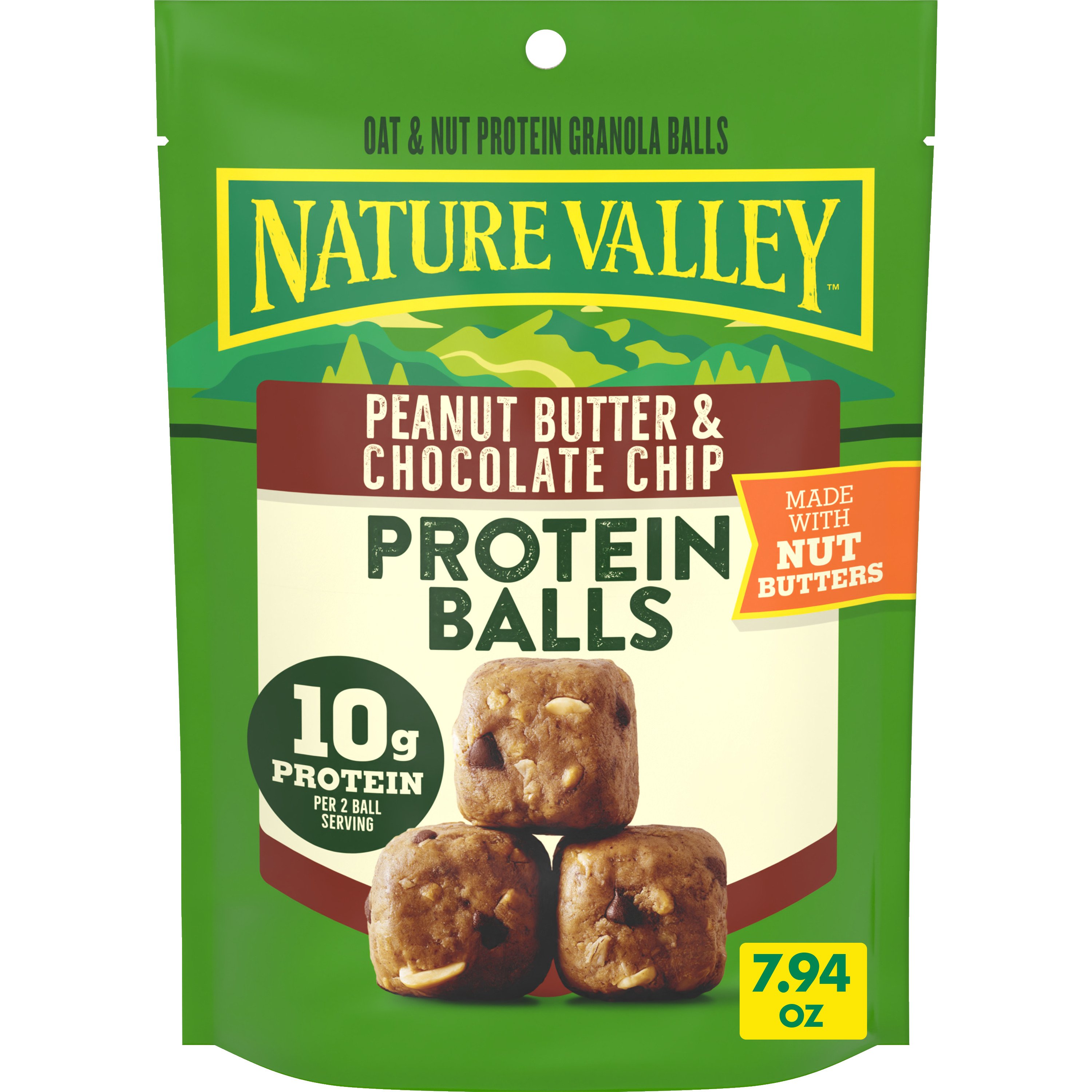 Nature Valley 10g Protein Balls - Peanut Butter & Chocolate Chip - Shop ...
