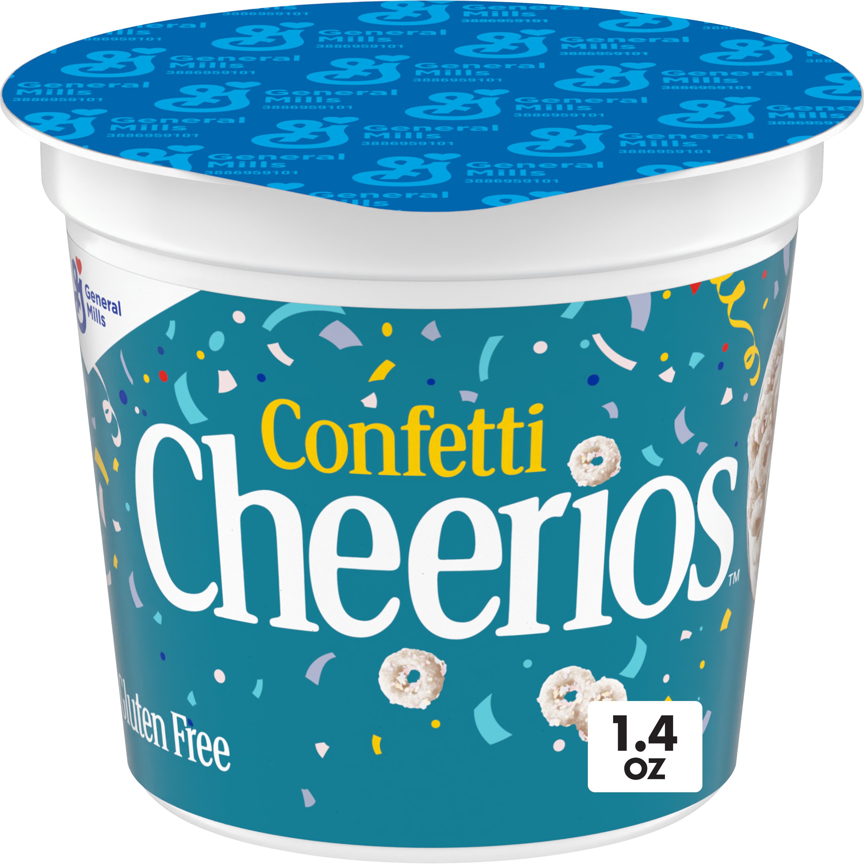General Mills Confetti Cheerios Cereal Cup - Shop Cereal at H-E-B