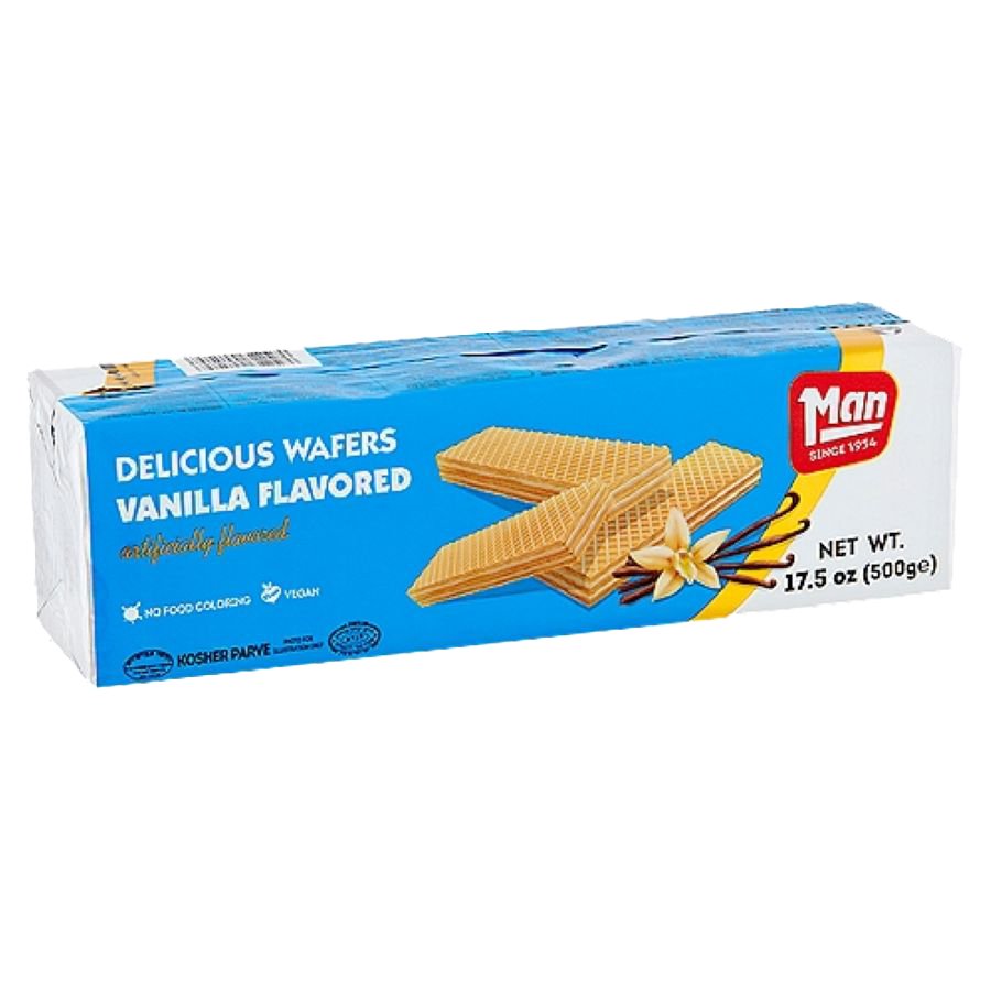 Man Kosher Vanilla Flavored Wafers - Shop Cookies at H-E-B