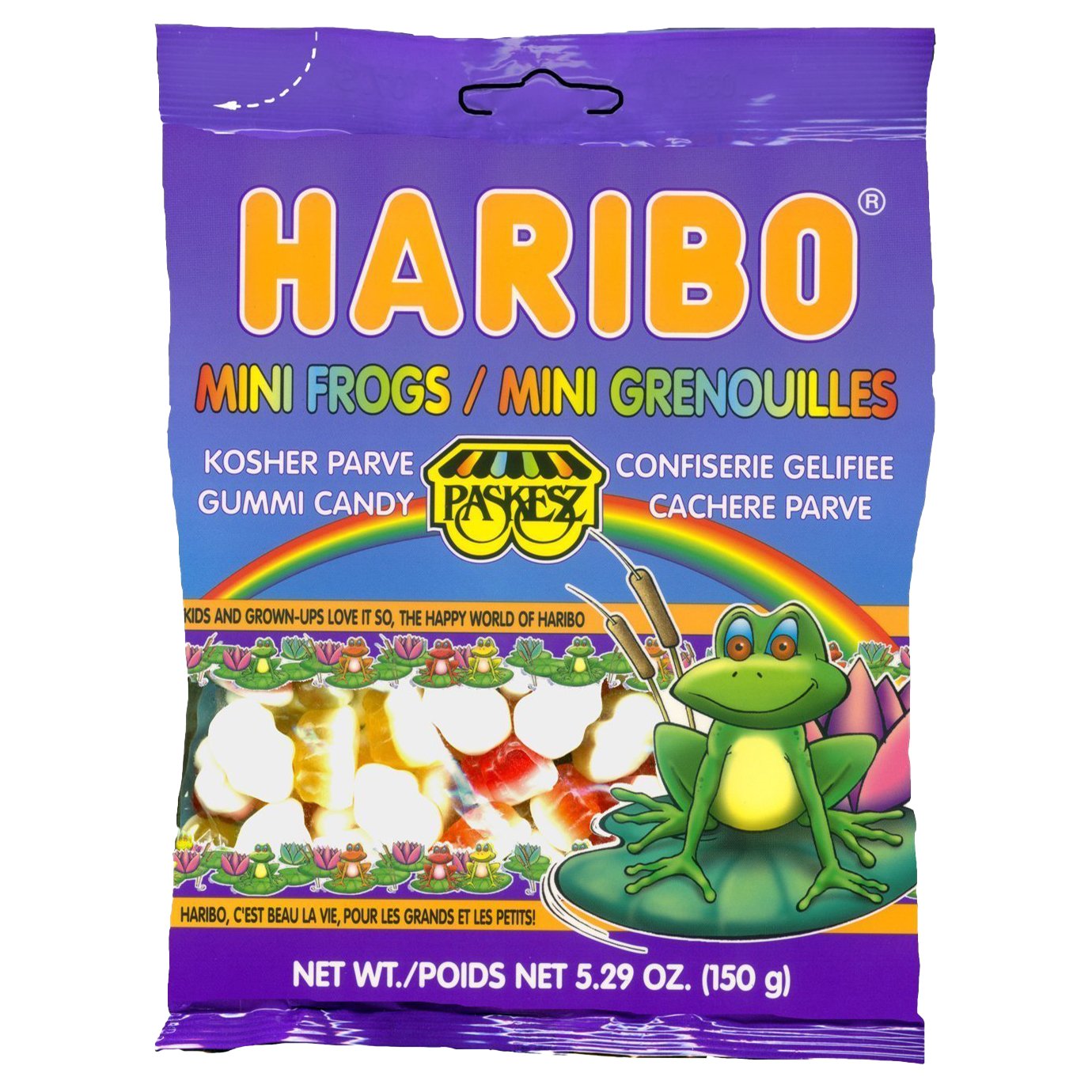 Haribo Kosher Mini Frogs Gummi Candy - Shop Candy at H-E-B