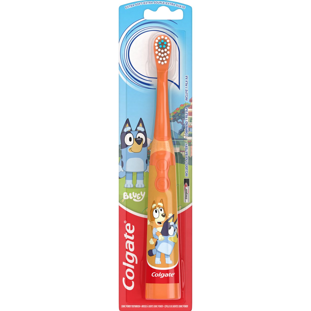Colgate Bluey Sonic Toothbrush - Extra Soft - Shop Toothbrushes at H-E-B