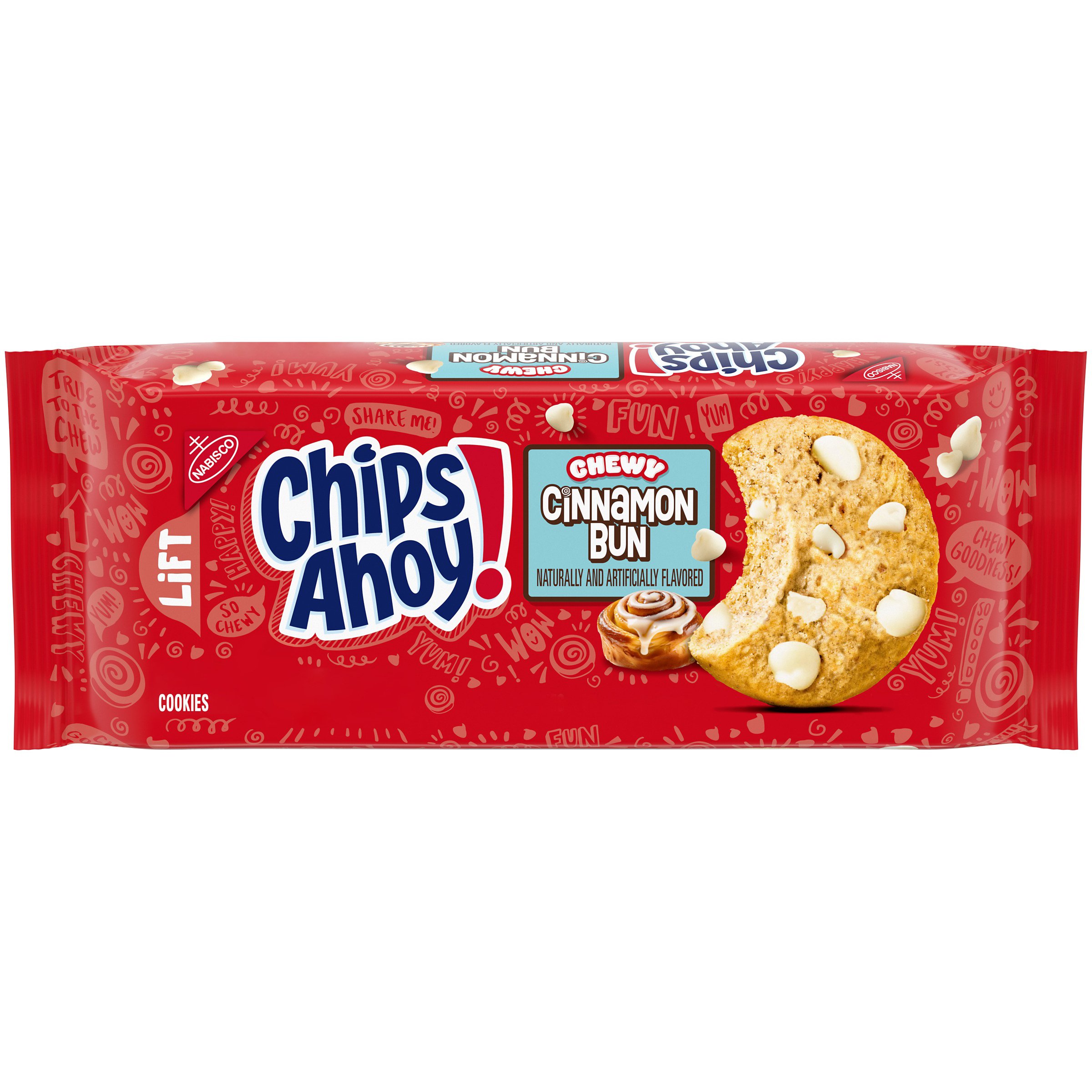 Chips Ahoy! Chewy Cinnamon Bun Cookies - Shop Cookies at H-E-B