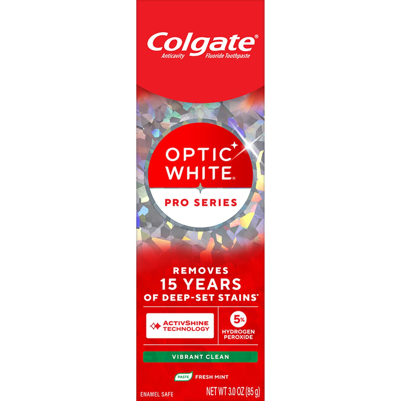 Colgate Optic White Pro Series Toothpaste - Vibrant Clean - Shop ...