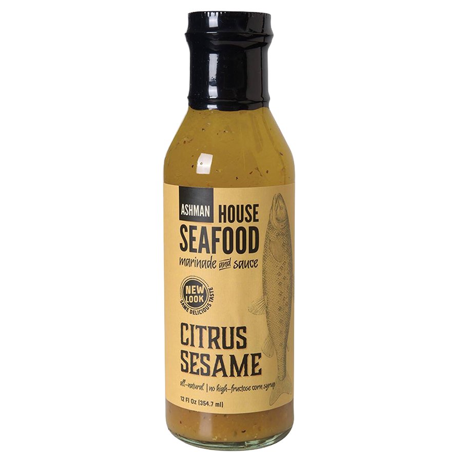 Ashman House Seafood Citrus Sesame Marinade and Sauce, 12 oz | Central ...