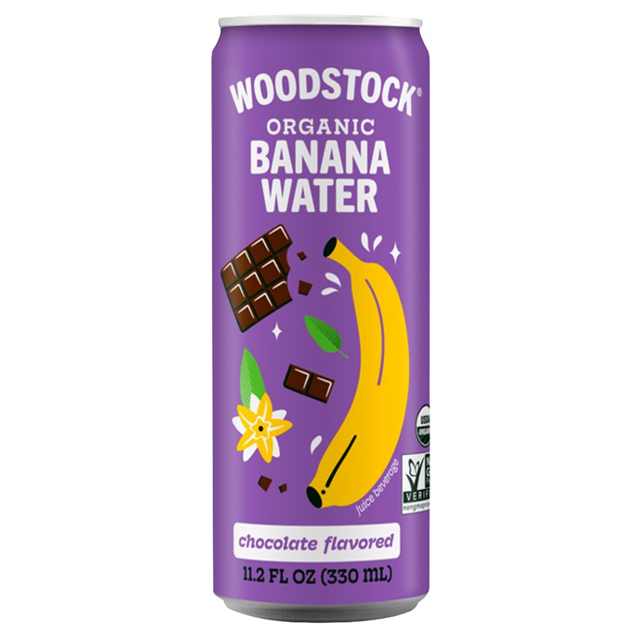 Woodstock Organic Banana Water - Chocolate Flavored - Shop Juice at H-E-B