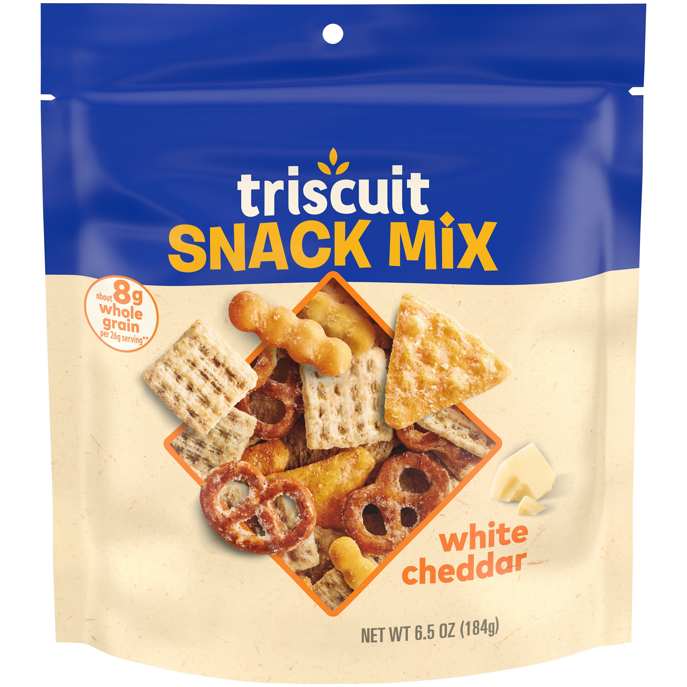 Triscuit Snack Mix White Cheddar - Shop Crackers & breadsticks at H-E-B