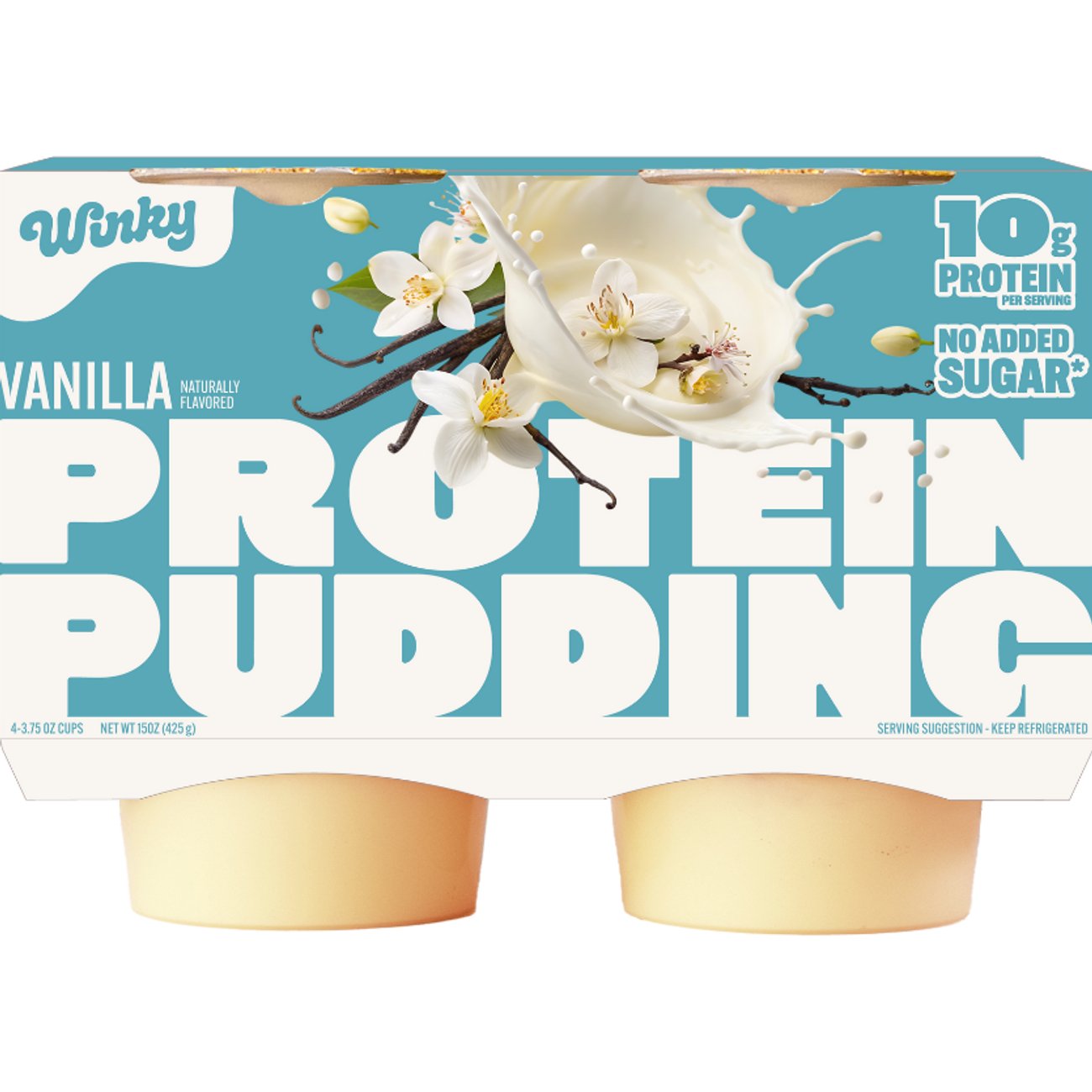 Winky 10g Protein Pudding - Vanilla - Shop Pudding & gelatin at H-E-B