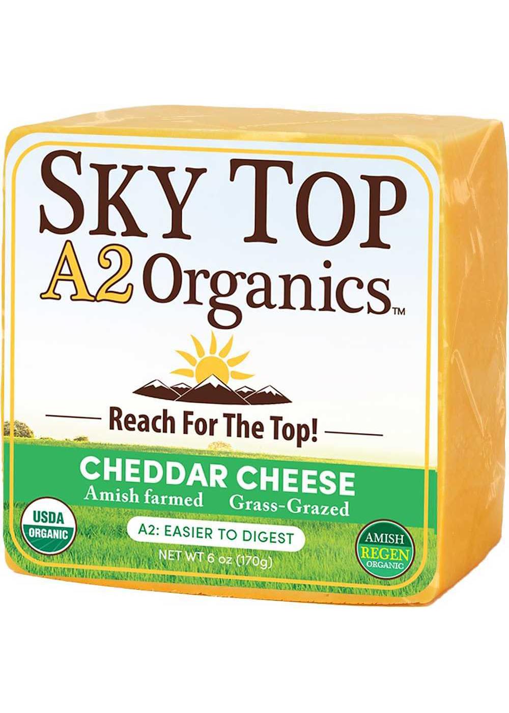Sky Top Creamery Organic A2 Cheddar Cheese - Shop Cheese at H-E-B