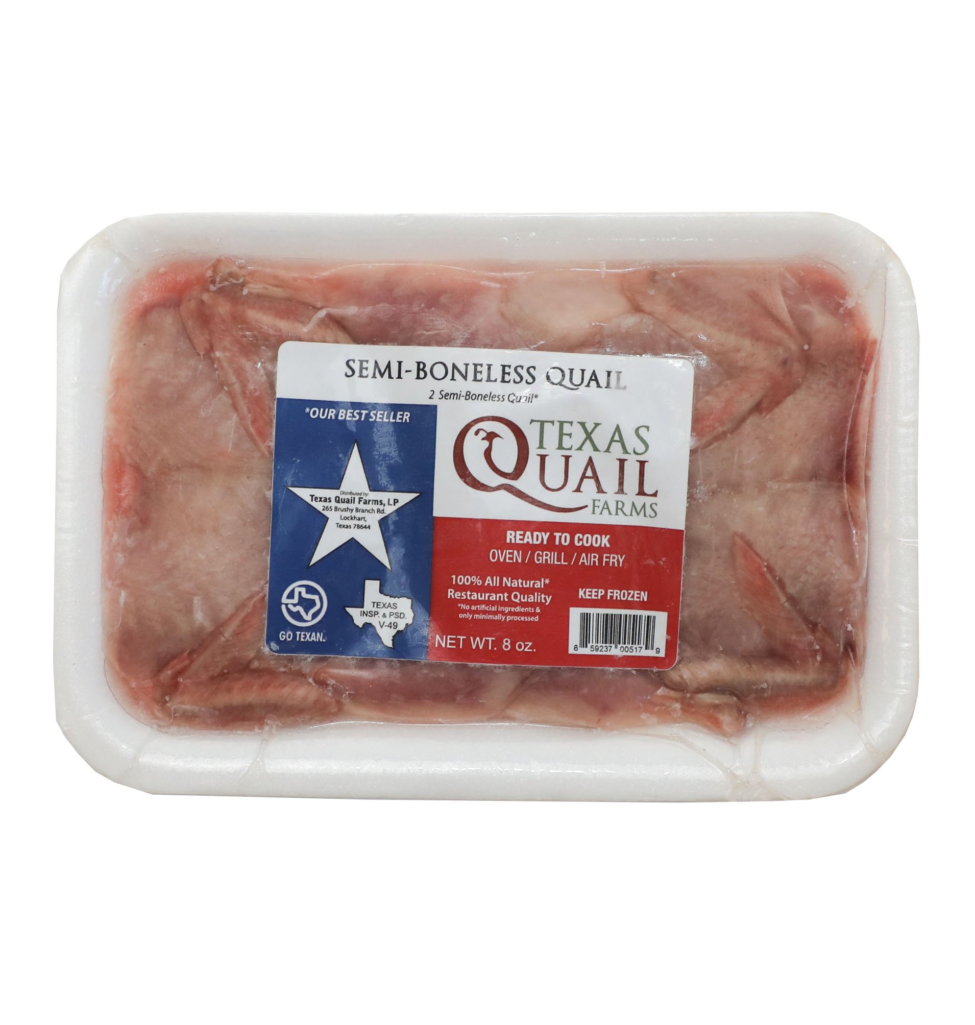 Texas Quail Farms Semi-Boneless Quail - Shop Duck & quail at H-E-B