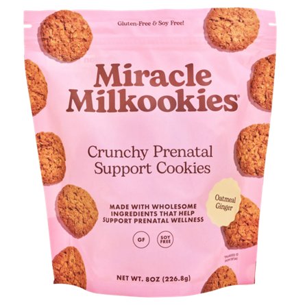 Miracle Mama Oatmeal Ginger Prenatal Support Cookies, 8 oz | Central ...