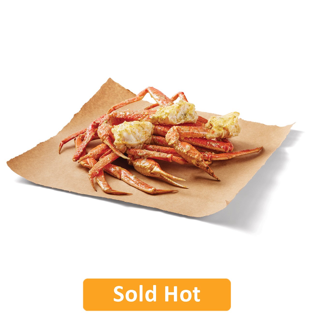 Bayou Boil House by H-E-B Cajun-Seasoned Cooked Snow Crab Legs Cluster ...