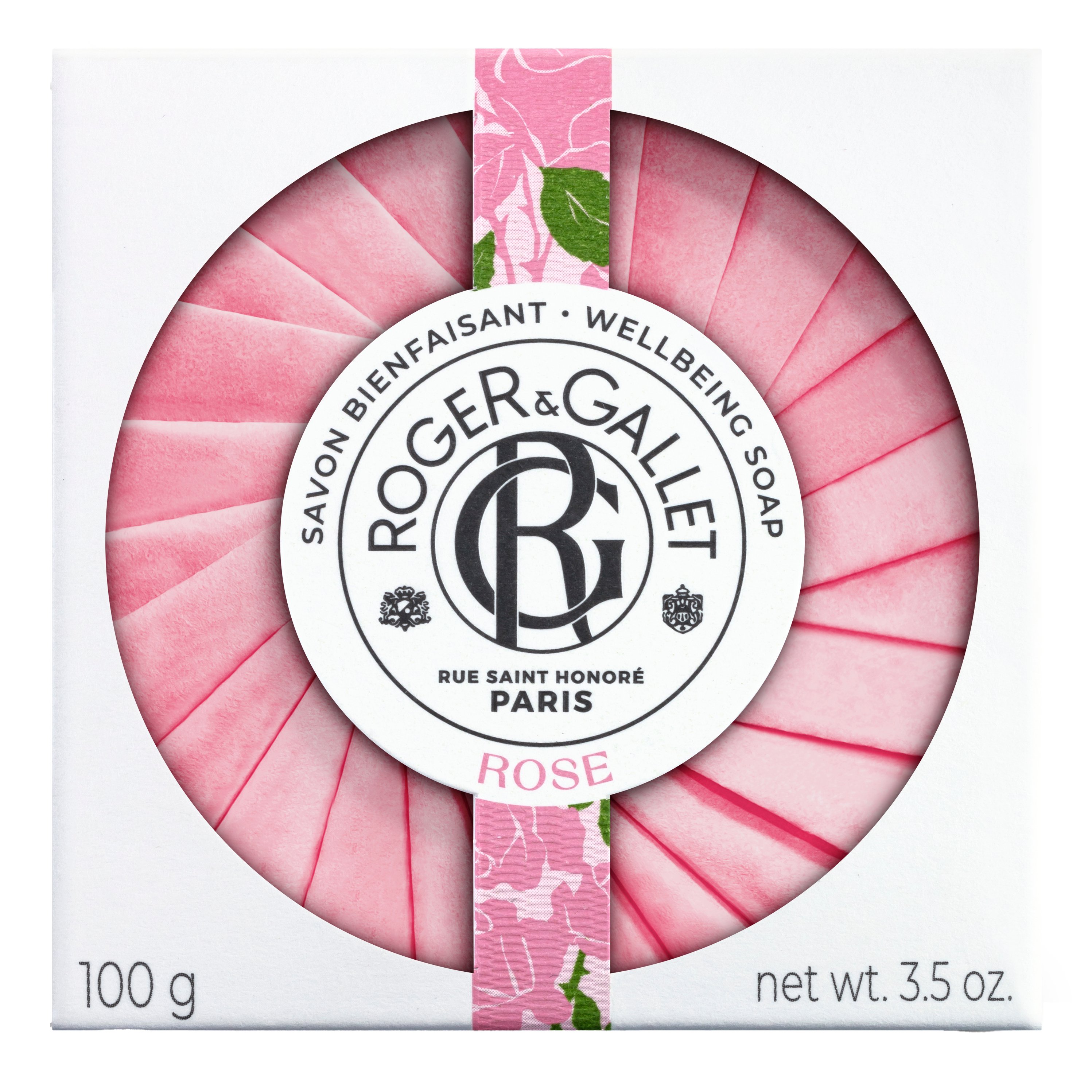 Roger & Gallet Rose Single Wellbeing Soap, 3.5 oz | Central Market ...