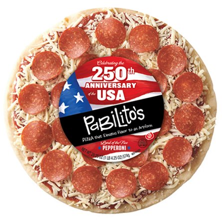 Pabilito's 250th Anniversary Pepperoni Pizza, 20.25 oz | Central Market ...