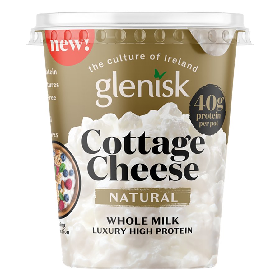 Glenisk Natural Whole Milk Cottage Cheese, 11.29 oz | Central Market ...