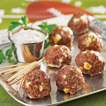 Blue Cheese Meatballs Recipe from H-E-B