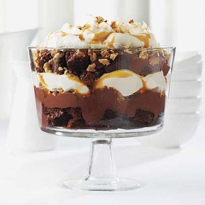 Caramel Cream Brownie Trifle Recipe from H-E-B