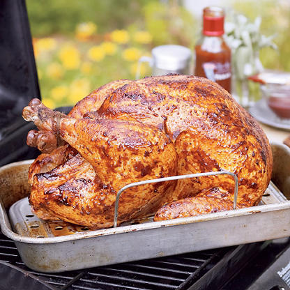 Grilled Texas BBQ Turkey Recipe from H-E-B