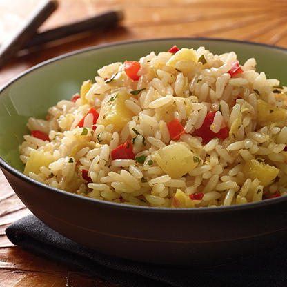 Pineapple-Coconut Rice Pilaf Recipe from H-E-B