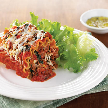 Pinwheel Lasagna Noodles Recipe from H-E-B