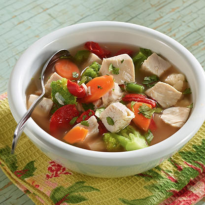 Quick Home-Style Turkey Vegetable Soup Recipe from H-E-B