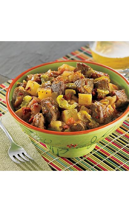 Tomatillo Beef Stew Recipe from H-E-B
