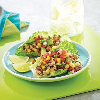 Turkey Pineapple Lettuce Wraps Recipe from H-E-B
