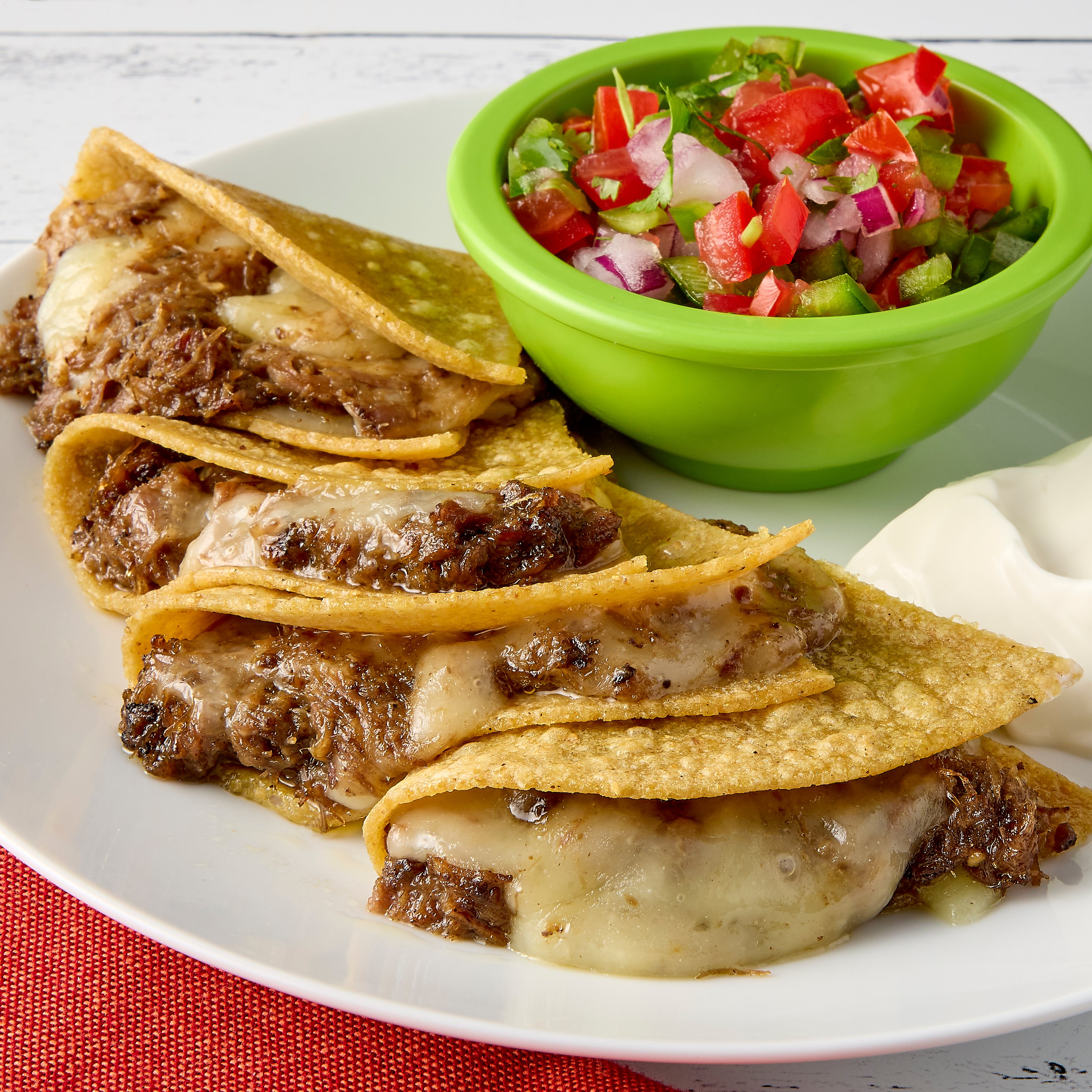 Barbacoa Quesadilla Recipe from H-E-B