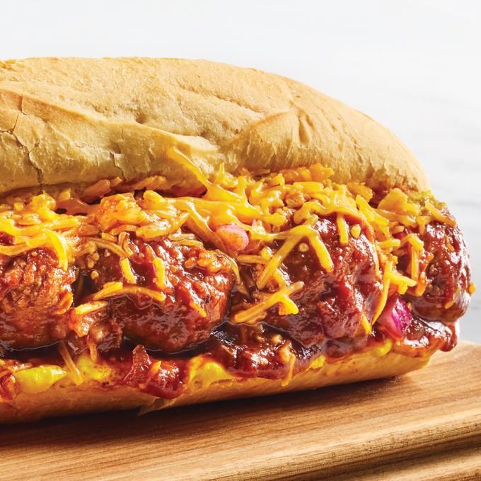 BBQ Meatball Sub Sandwich Recipe from H-E-B