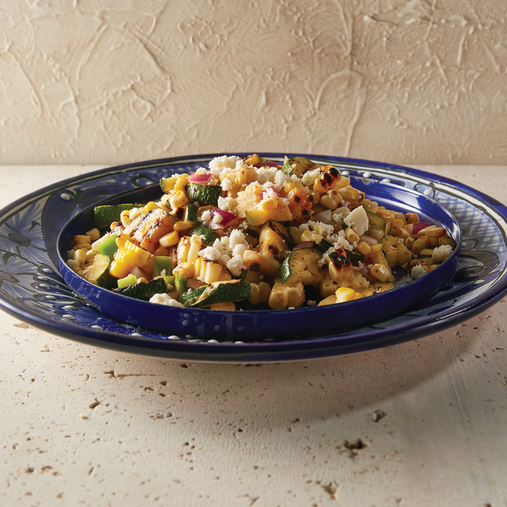Calabaza, Corn and Queso Recipe from H-E-B