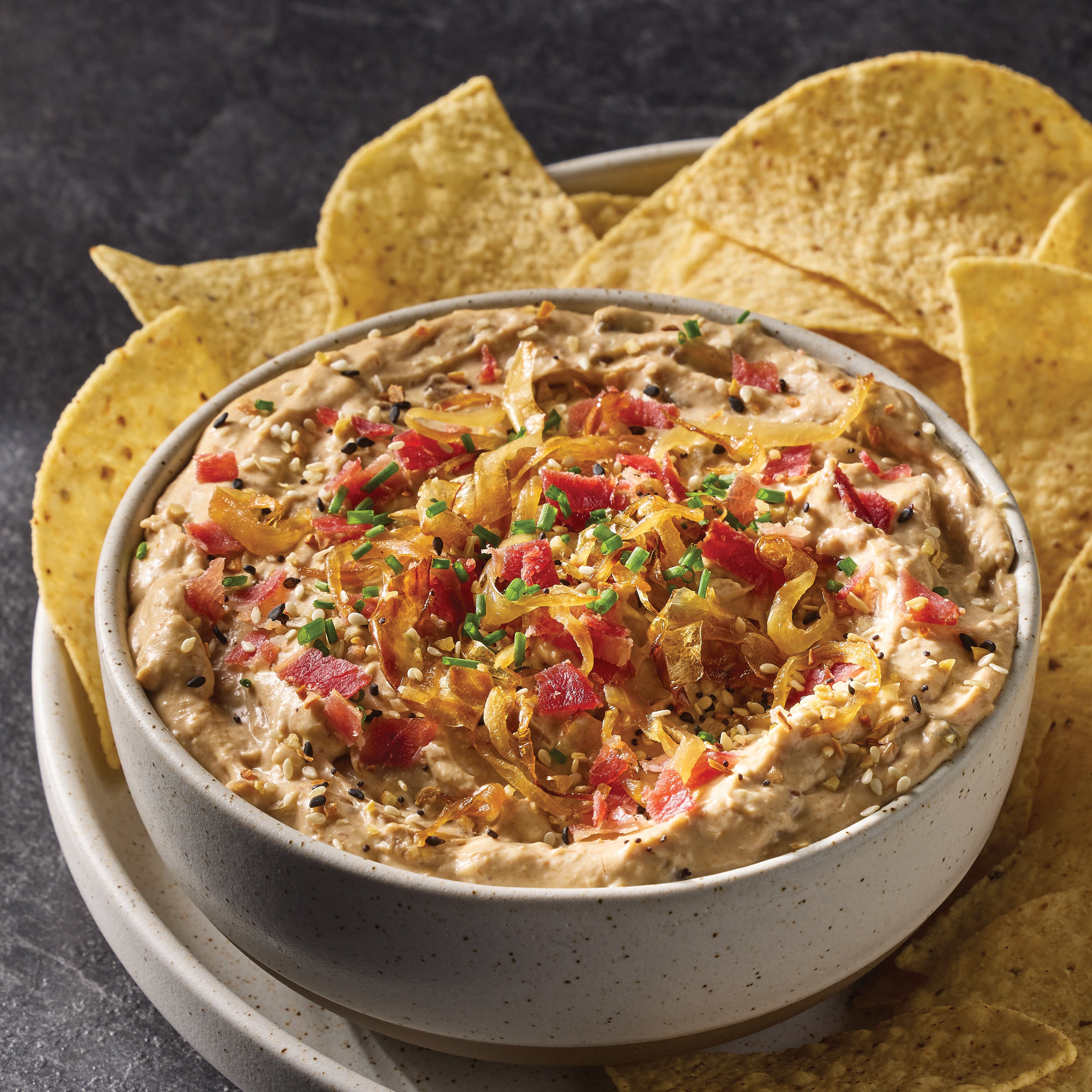 Caramelized Onion and Bacon Jam Dip Recipe from H-E-B