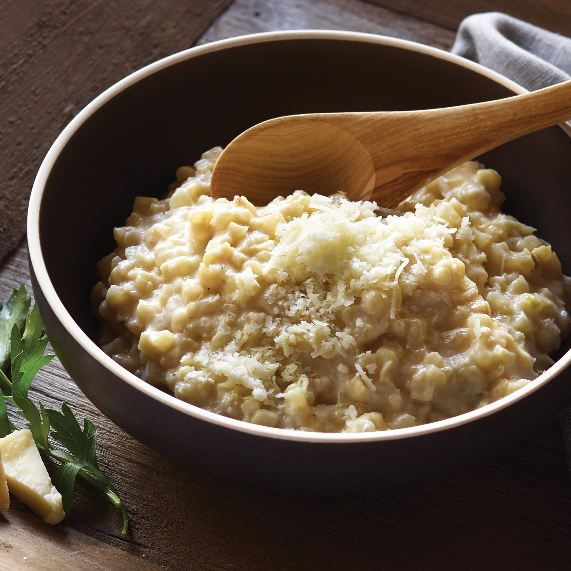 Caulibit Risotto Recipe from H-E-B