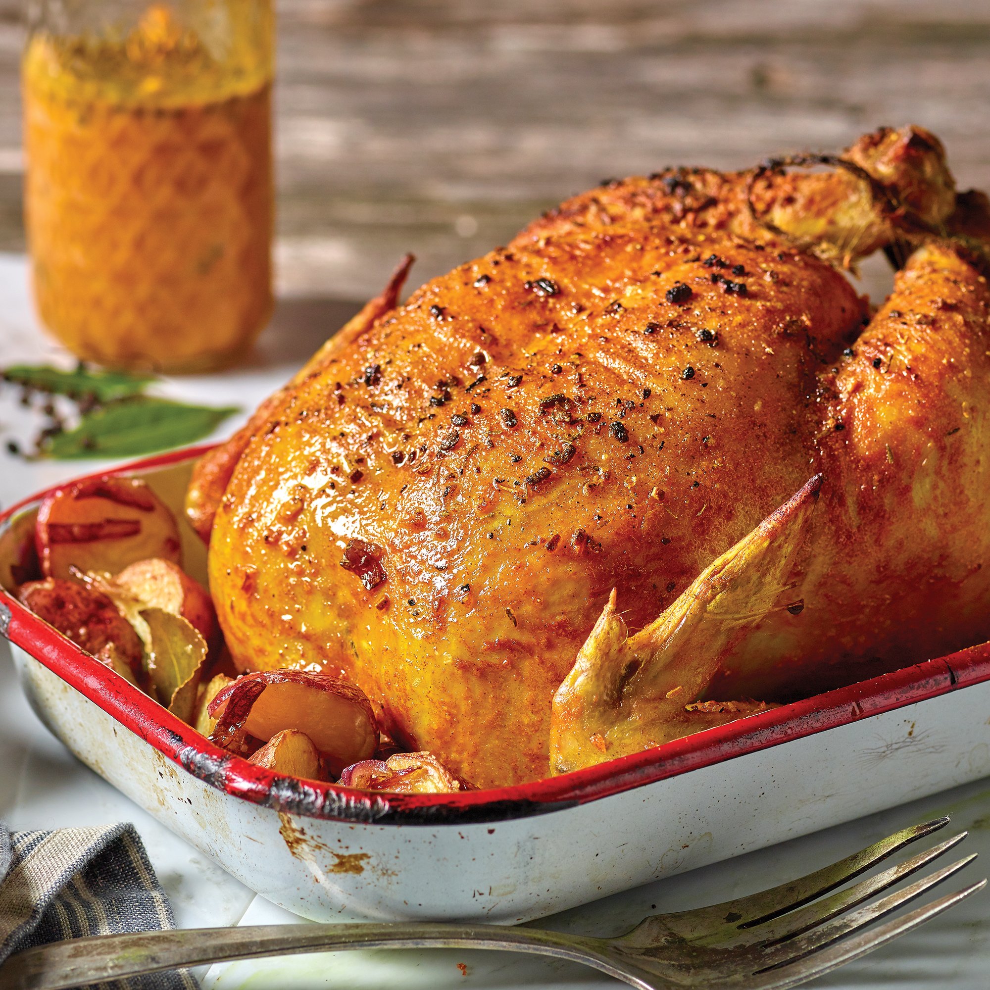 Cider and Turmeric Poultry Brine Recipe from H-E-B