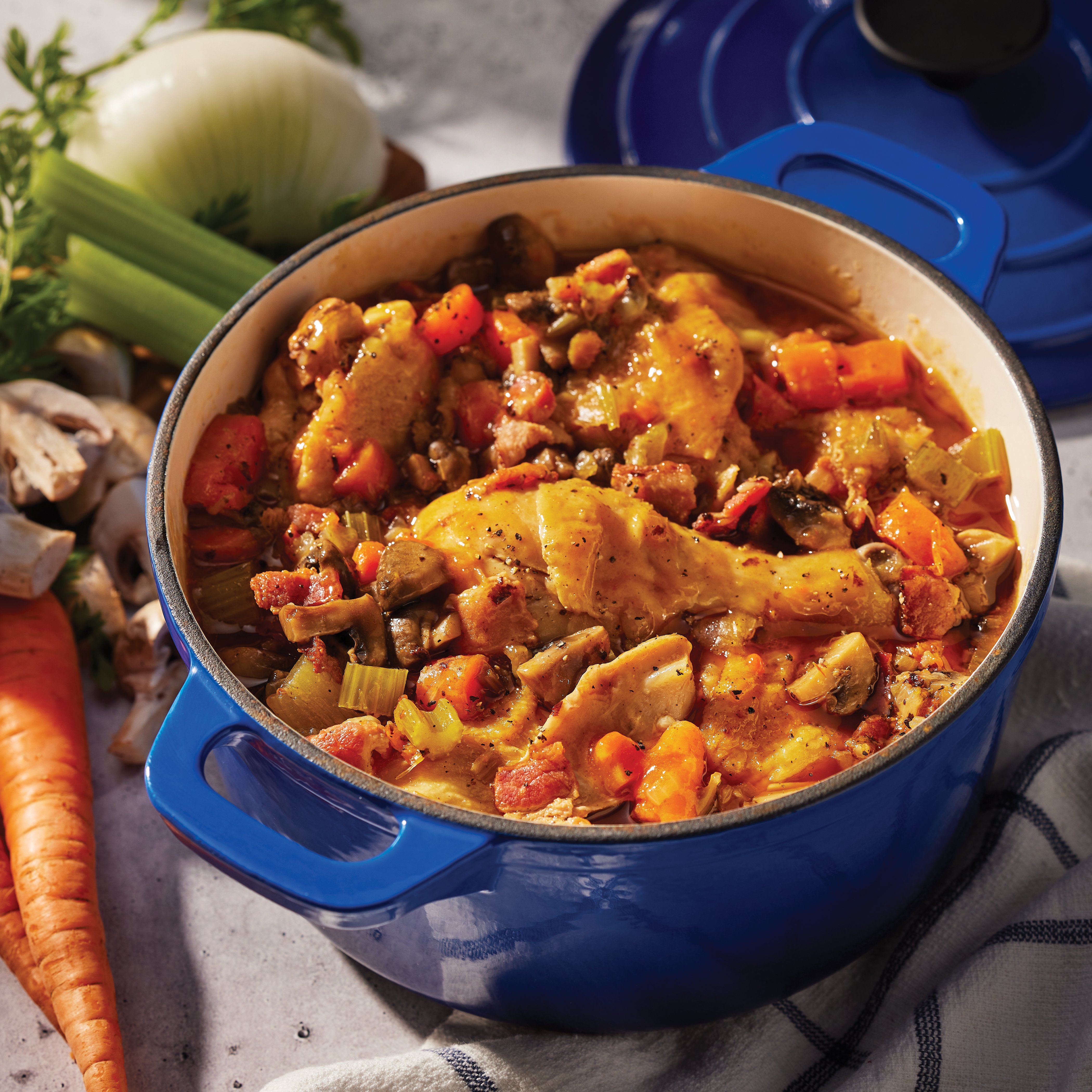 Coq Au Vin, Passport France Recipe from H-E-B