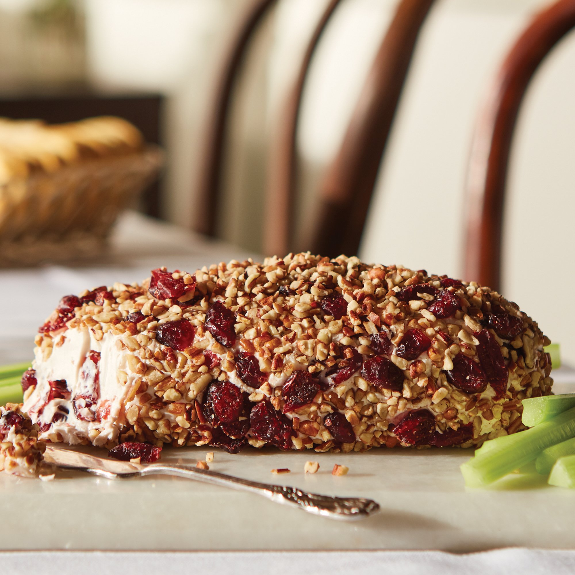 Cran Razz Pecan Cheese Ball Recipe from H-E-B