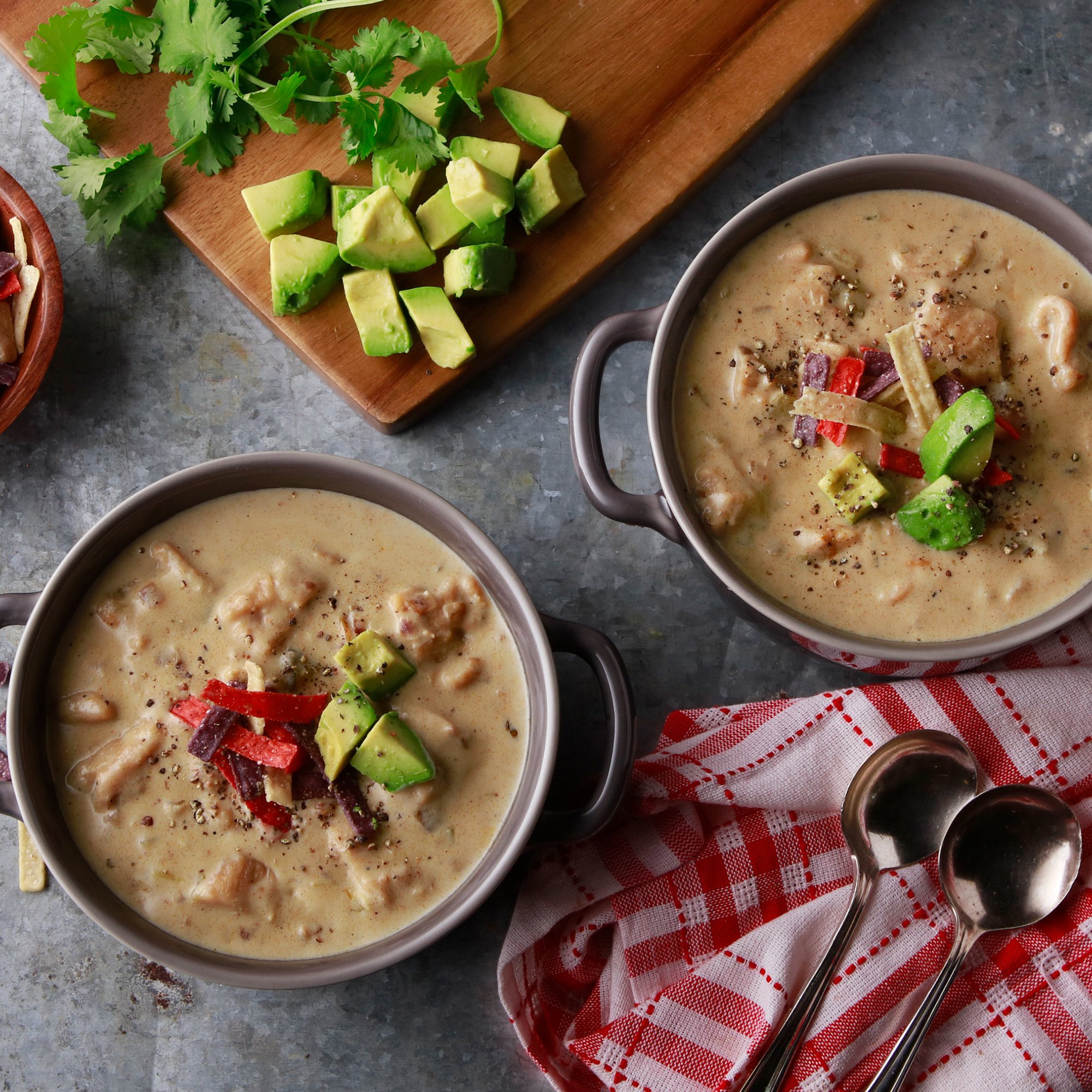 Creamy Poblano Tamale Soup Recipe from H-E-B