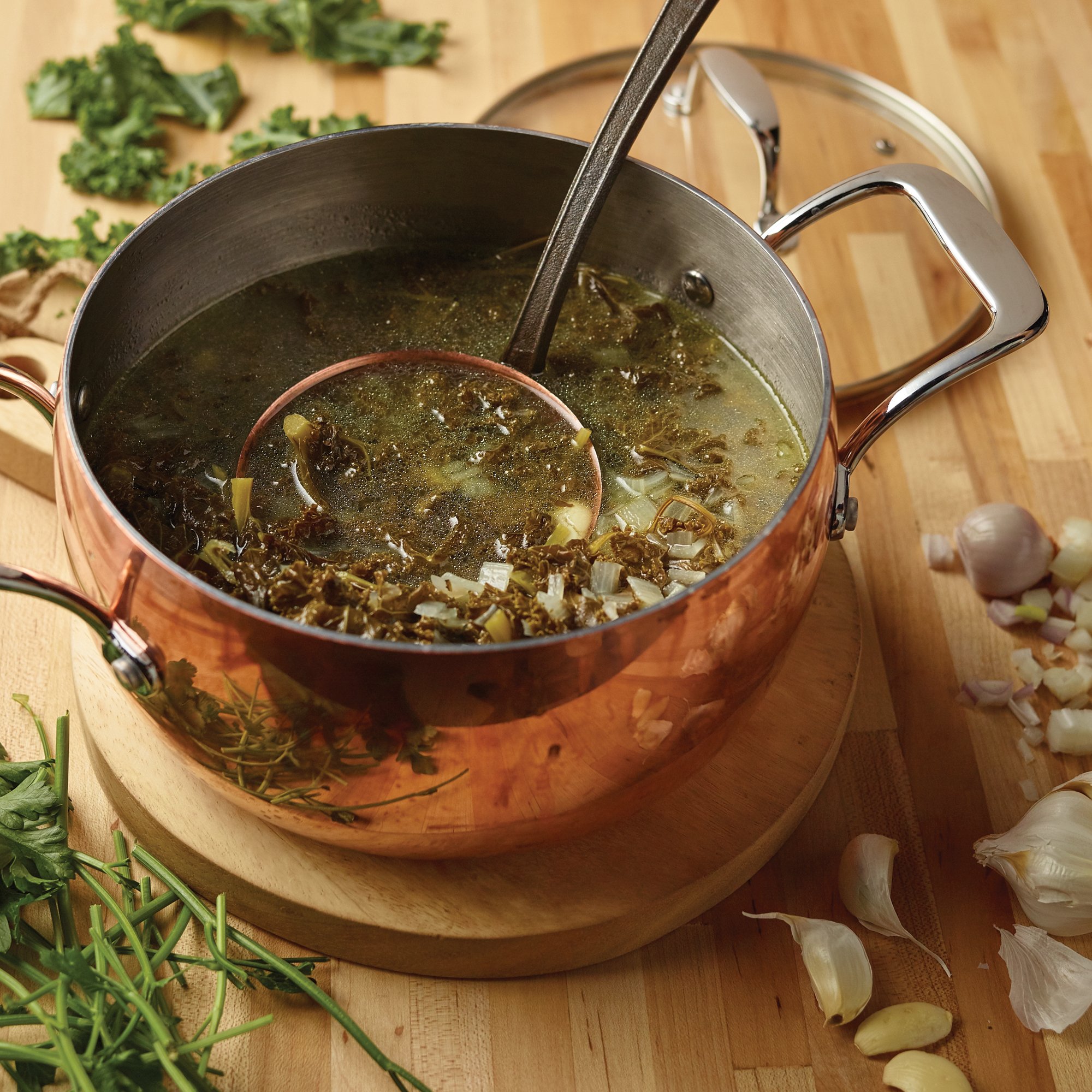 Kale Stock Recipe from H-E-B