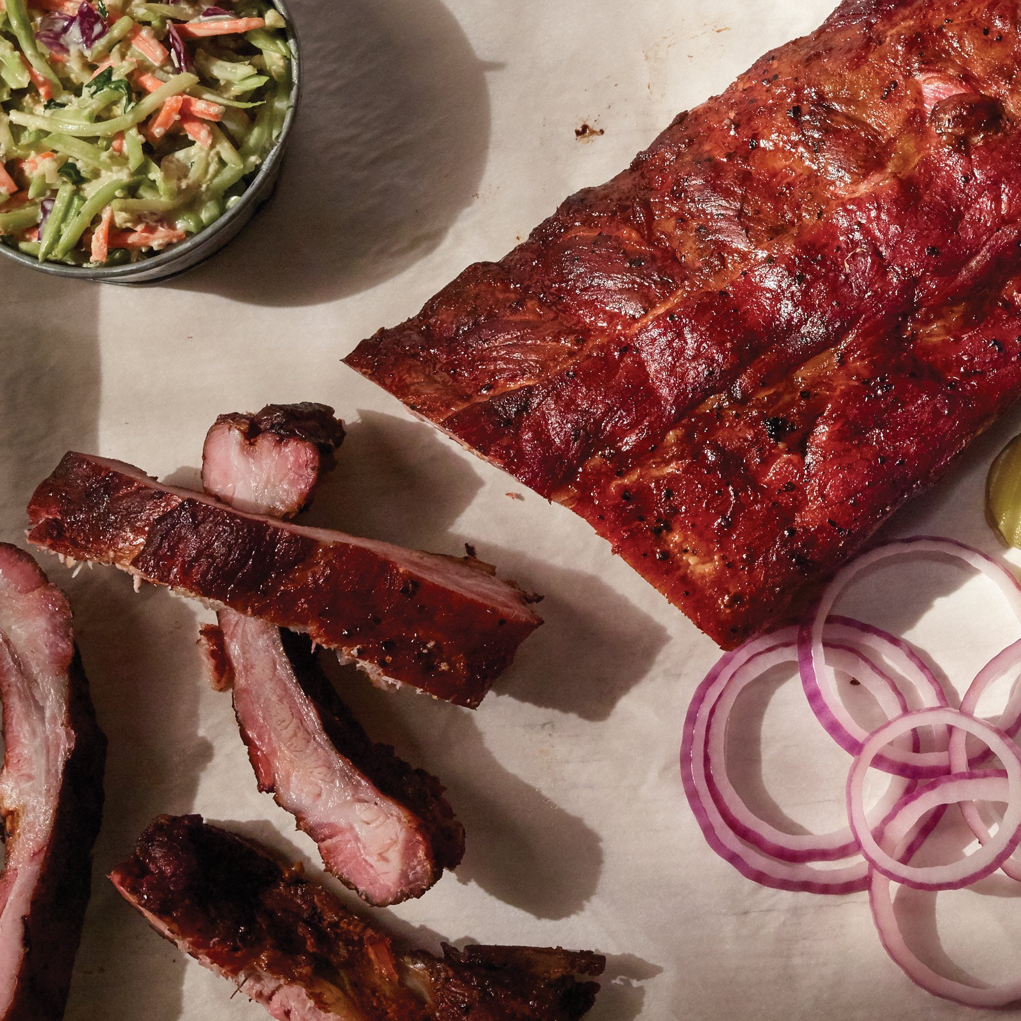 Sweet and Savory Smoked Ribs Recipe from H-E-B