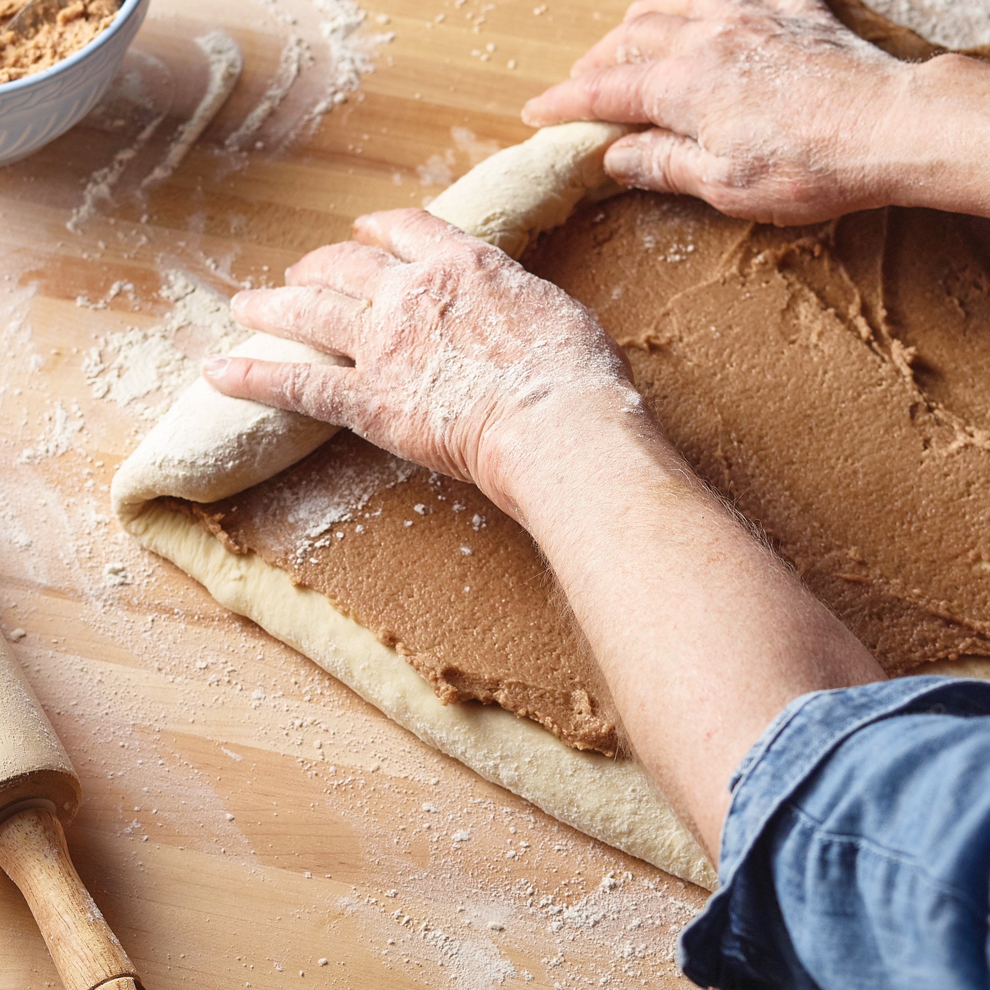 The Perfect Cinnamon Roll Schmear Recipe from H-E-B