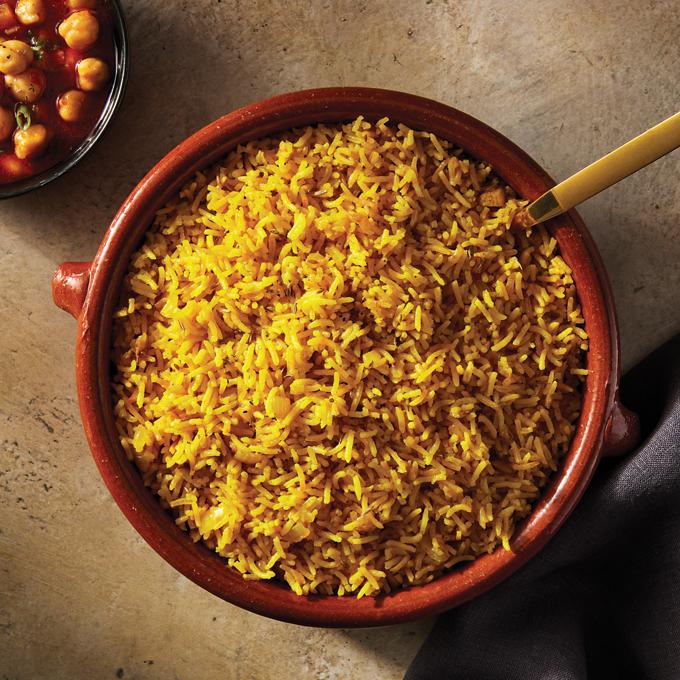 Turmeric Saffron Rice Recipe from H-E-B
