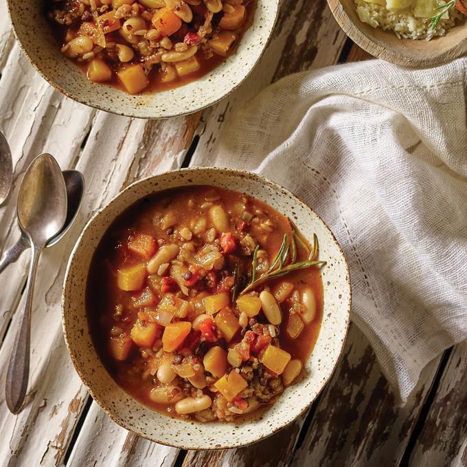 White Bean Butternut Ragout Recipe from H-E-B