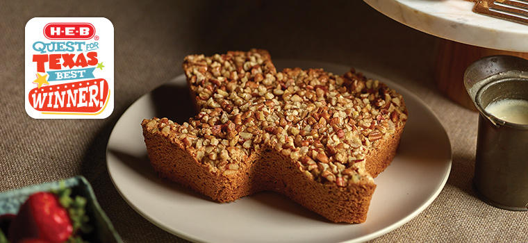 Lorraine's Mini Pecan Cake | H-E-B Primo Picks