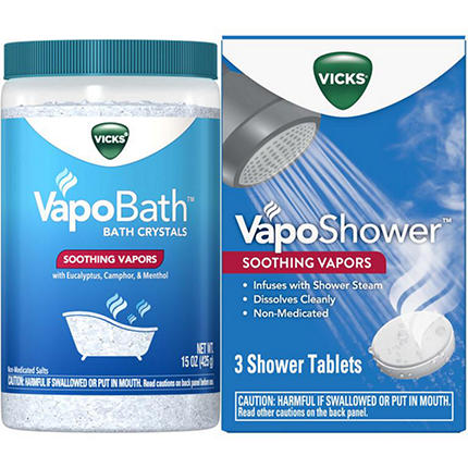 Vicks Vapo Shower, Dissolvable Shower Tablets For Cold, 41% OFF