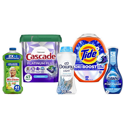 $5 off your basket when you buy $30 of Bounce, Cascade, Cheer, Dawn ...