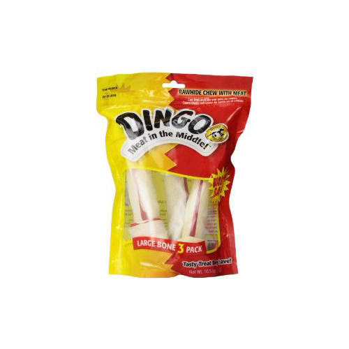 Dingo Goof Balls Dingo Goofballs Chicken & Rawhide Dog Chews (4-Pack, 1 ...