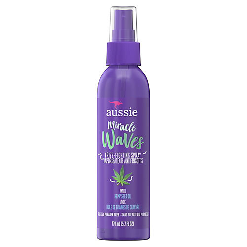 Aussie Miracle Waves Frizz Fighting Spray Shop Styling products treatments at H E B